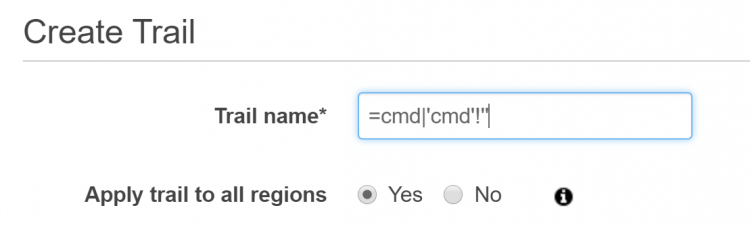 Cloud Security Risks (P2): CSV Injection in AWS CloudTrail - Rhino ...