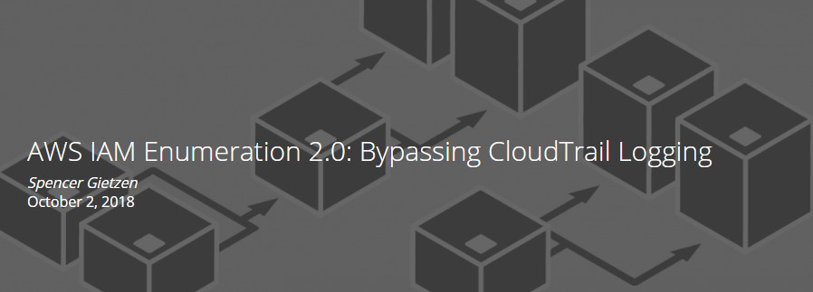 AWS IAM Enumeration 2.0: Bypassing CloudTrail Logging - Rhino Security Labs AWS IAM Enumeration 2.0: Bypassing CloudTrail Logging - Rhino Security Labs